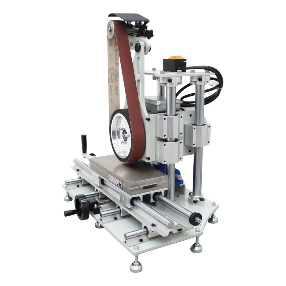 Industry Abrasive Belt Grind Machine Belt Sander Polisher w/3 Belt ...