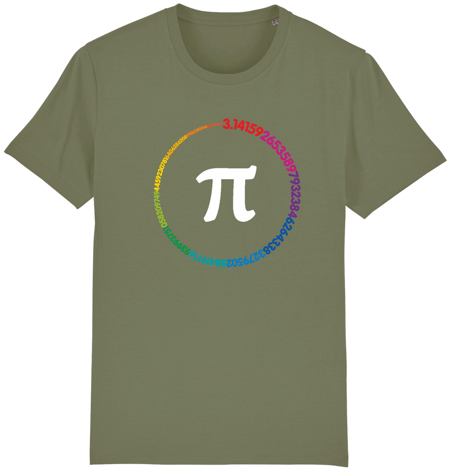 Pi Numbers Men's T-Shirt Colour School Shirt Mathematics Maths Science ...