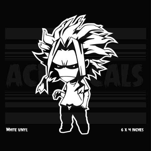 My Hero Academia - all Might - Anime Laptop Car Vinyl decal sticker | eBay