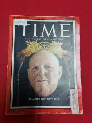 "VINTAGE" TIME MAGAZINE APRIL 8 ,1957 (FC40-4) | eBay