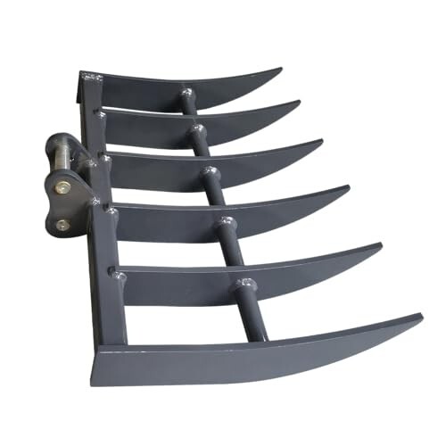 Mini Excavator Rake Attachment with Pins for HITACHI EX08 Small Digger ...