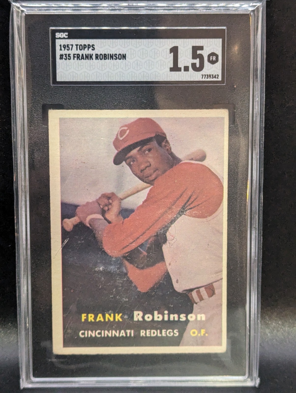 1957 Topps Frank Robinson Rookie #35 SGC 1.5 | eBay