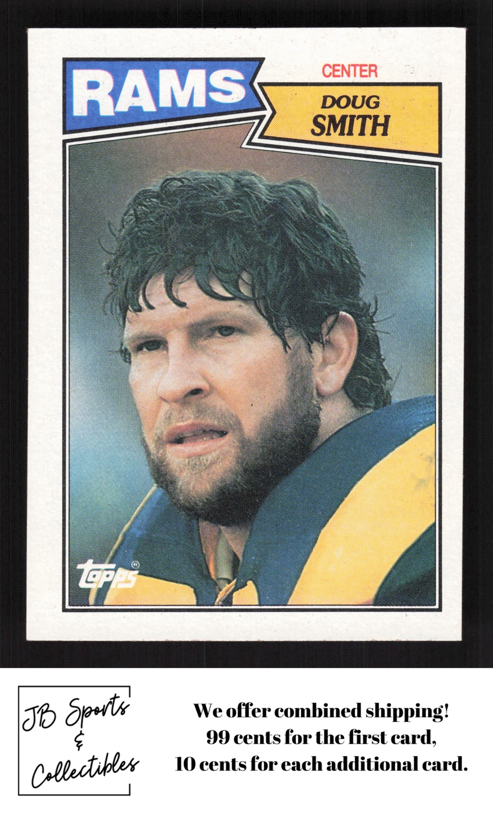 1987 Topps Doug Smith #151 Los Angeles Rams | eBay