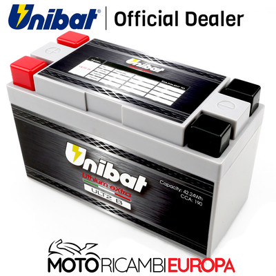 BATTERIE A LITIO ULT2B LITHIUM EXTRA 12V 190AH UNIBAT KTM 690 DUKE R ...