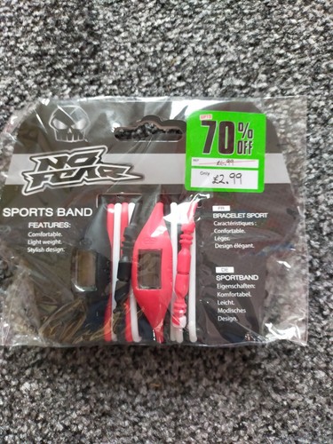 No Fear Kids Unisex Digital LED Watch Sport band BNWT | eBay.de