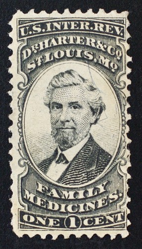 RS97b Dr. Harter & Co. US Revenue Match & Medicine Private Die CV $17 ...