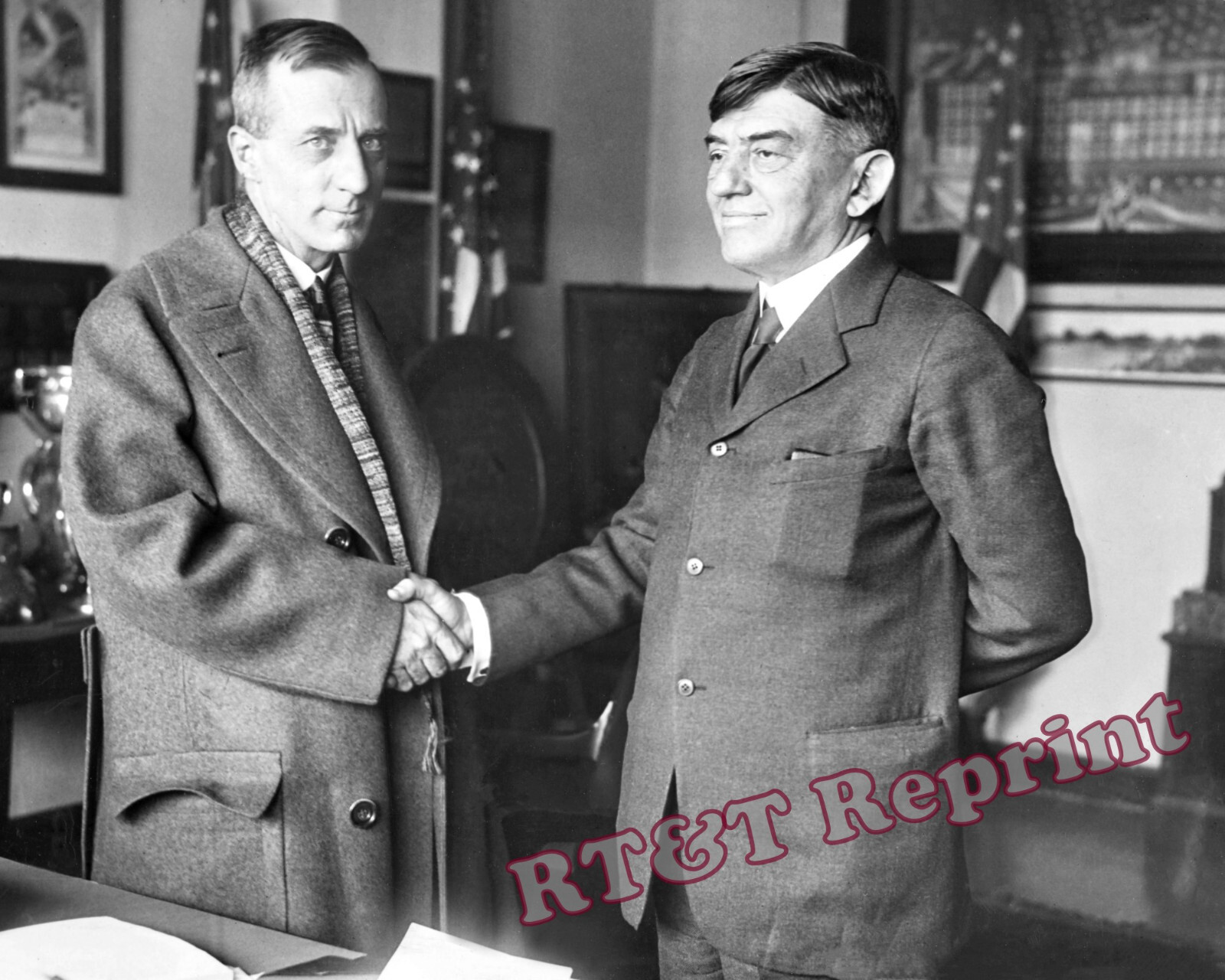 USMC Brigadier General Smedley Butler & John Lejeune 1925 circa Photo ...