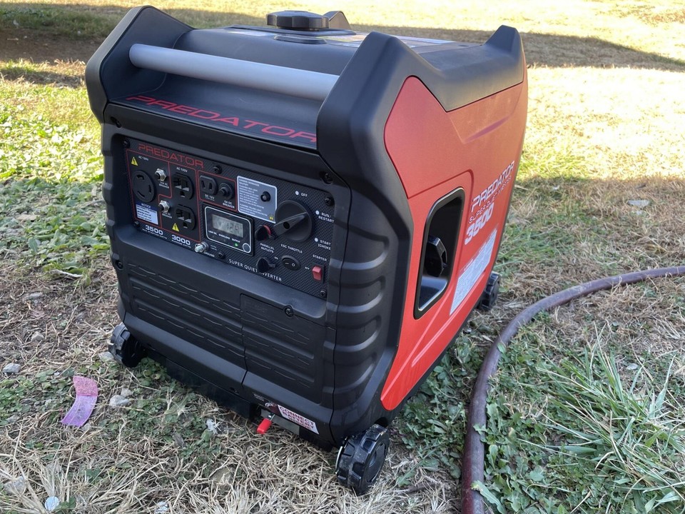 PREDATOR 3500 Watt Generator Super Quiet Inverter for Home RVs Camping ...