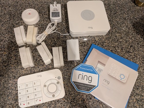 Ring Alarm 9-Piece Kit Home Security System with Panic Button! 1st ...