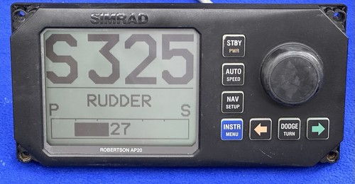 Simrad AP20 Autopilot Control Head Unit ONLY- OK, But Has NO Alarm ...
