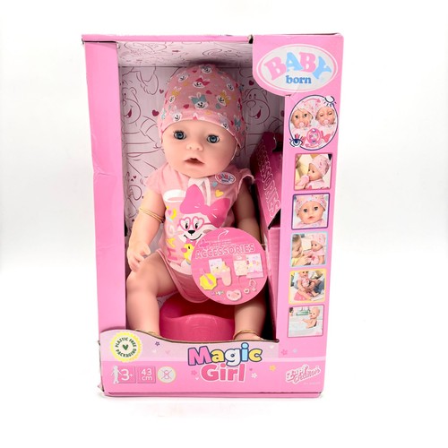 Zapf Creations 43Cm Baby Born Magic Interactive Girl Doll | eBay