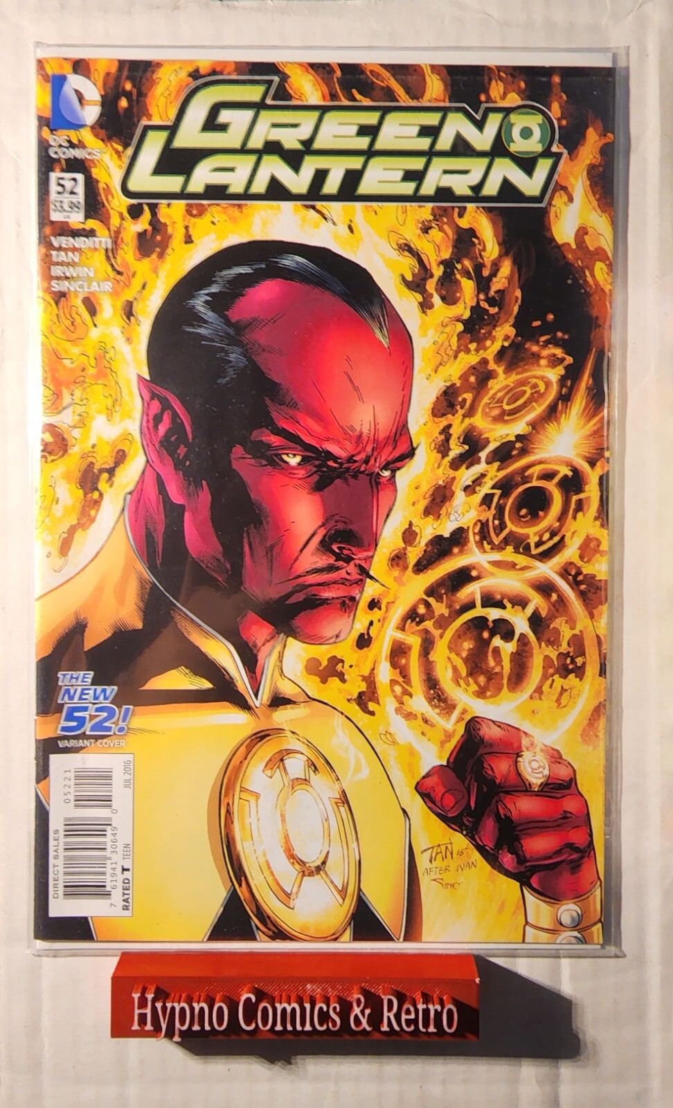 Green Lantern #52 Tan & Sinclair Variant DC Comics 2016 | eBay
