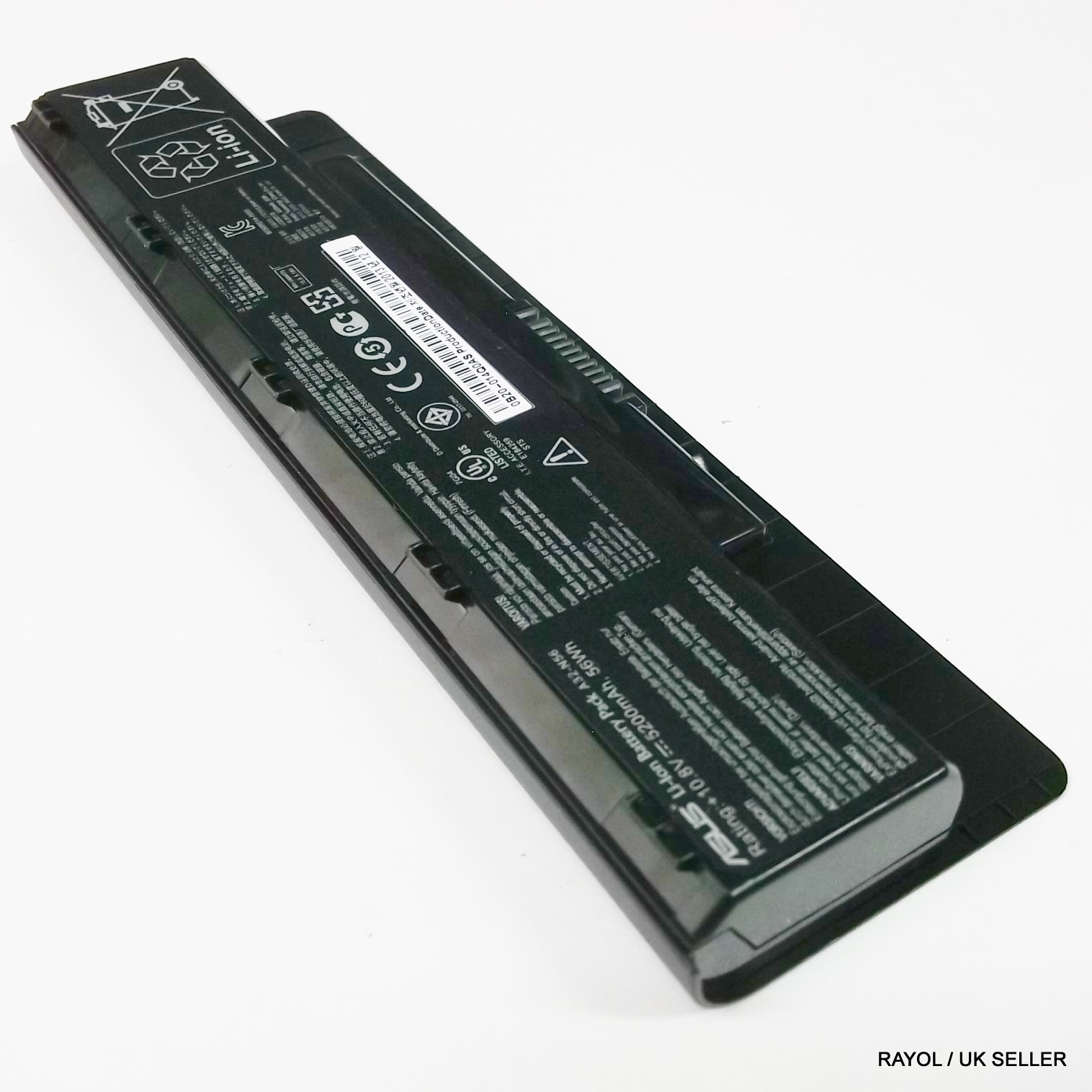 Genuine ASUS 6-cell Battery for N46V N56V N56VM N56VZ N76V N76VM N76VZ ...