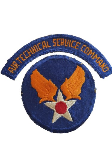 Patch US Air Force Air technical service command WWII - 100% ORIGINAL | eBay