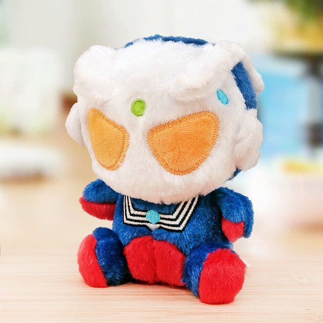 14cm Kawaii Plushies Soft Cartoon Anime Ultraman Zero Plush Doll ...