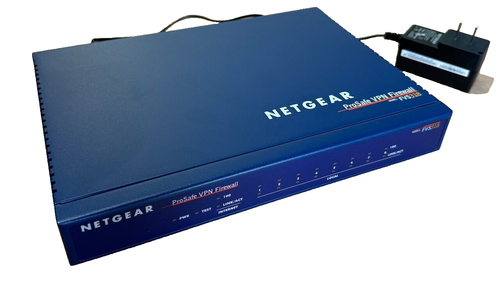 Netgear Model FVS318 ProSafe VPN Firewall 8 Port with Power Adapter ...
