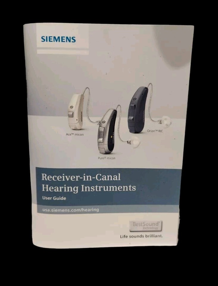 SIEMENS SIGNIA PURE Hearing Aids Micon 7mi RIC Rechargeable Bluetooth ...