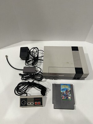 NES Nintendo Entertainment System Bundle NES-001 w/ Cords & Controller ...