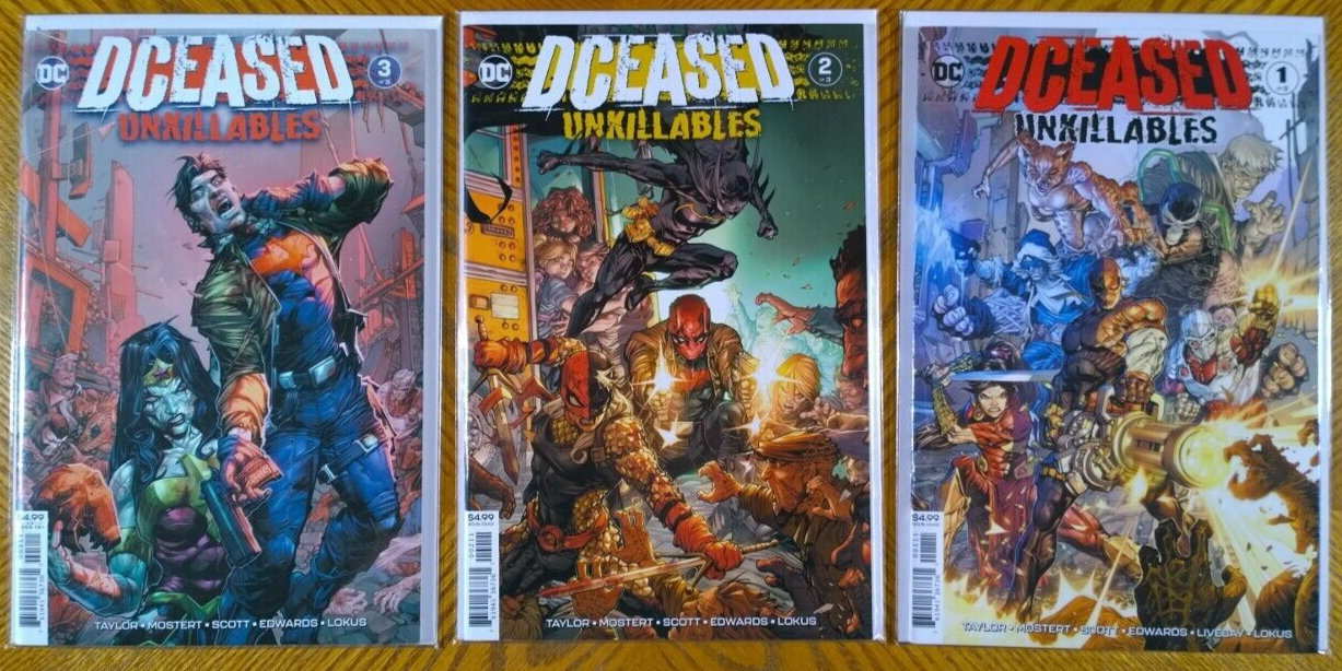 DCEASED UNKILLABLES #1-3 (DC,2020) 1,2,3 Complete Set/Series in NM | eBay