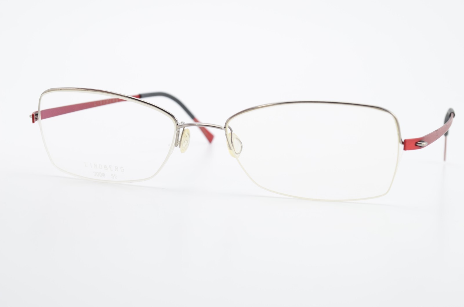 Lindberg Glasses Frame Mod. 3008 52-16 135 Col. U33 Half Rim Titanium ...