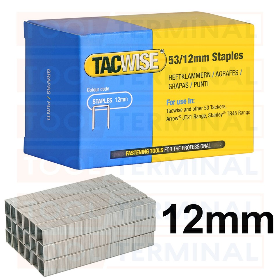 Heavy Duty Staples Heavy Duty TYPE 53 Staples 5000 Pack - Fits Stanley ...