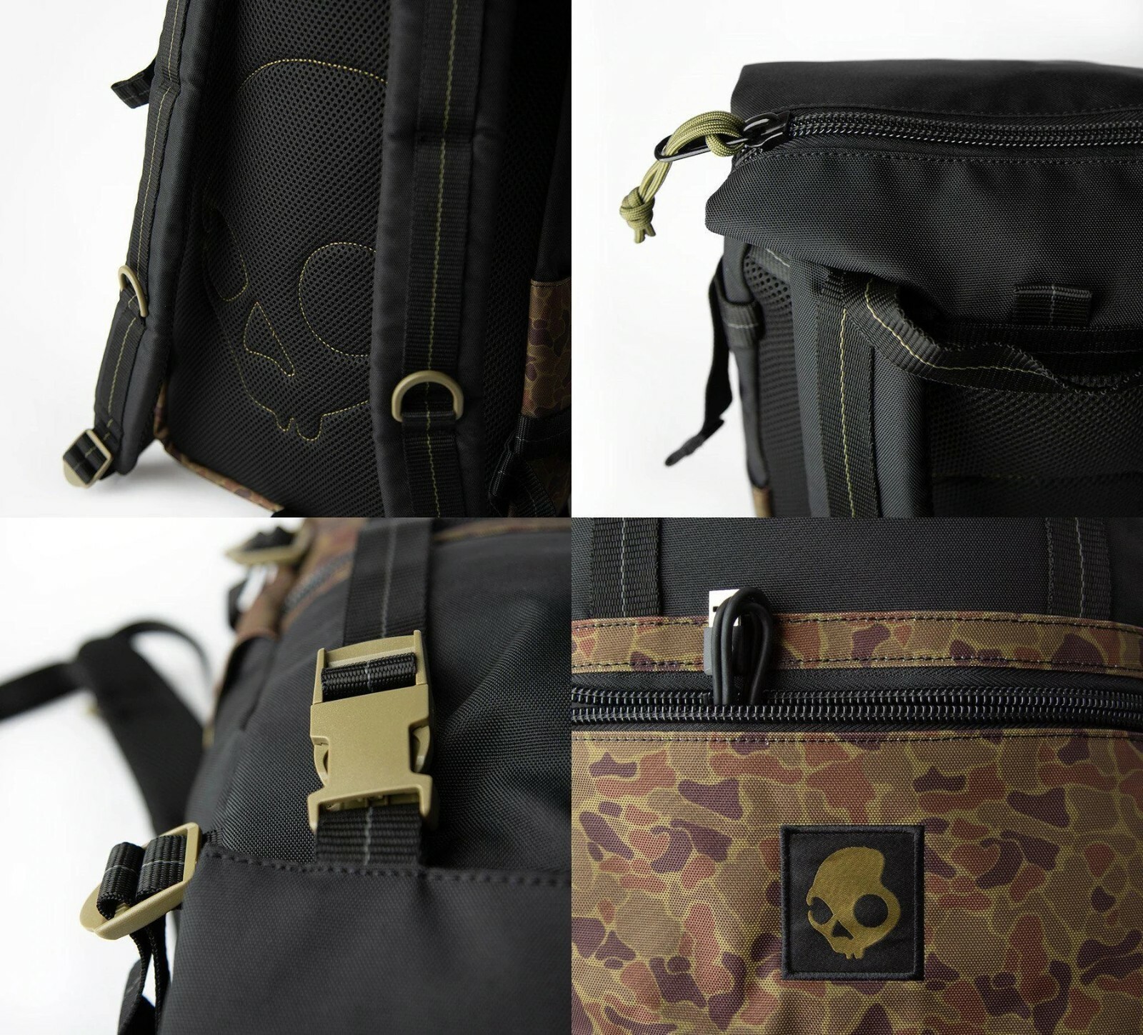 SkullCandy Backpack Trekker Adventure RUCKSACK CAMO/BLACK , Laptop ...