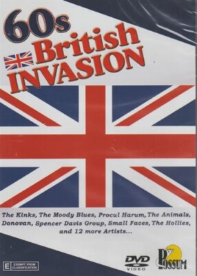 60s BRITISH INVASION The Kinks, Donovan, Small Faces - 20 tracks DVD ...