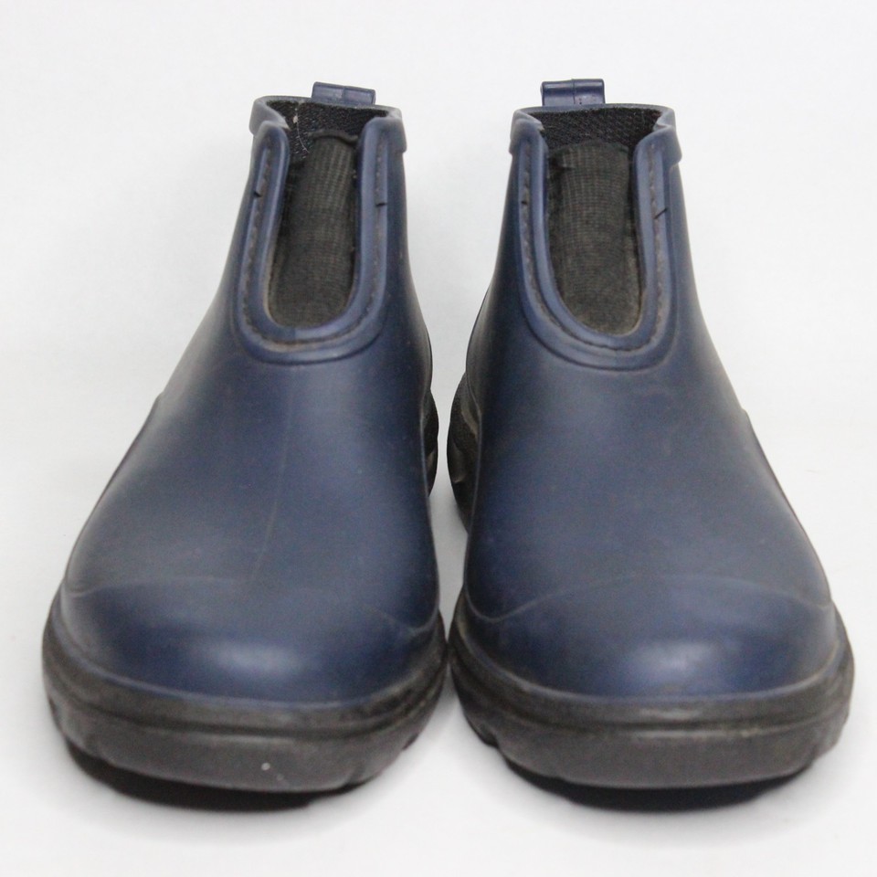 Sloggers Women's Ankle Boots Navy Blue Outdoor Rain Garden Booties ...