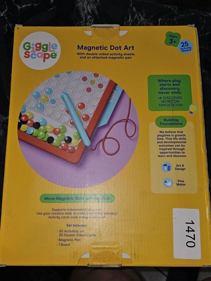 Magnetic Dot Art Giggle Scape with 25 double sided activity Sheets | eBay