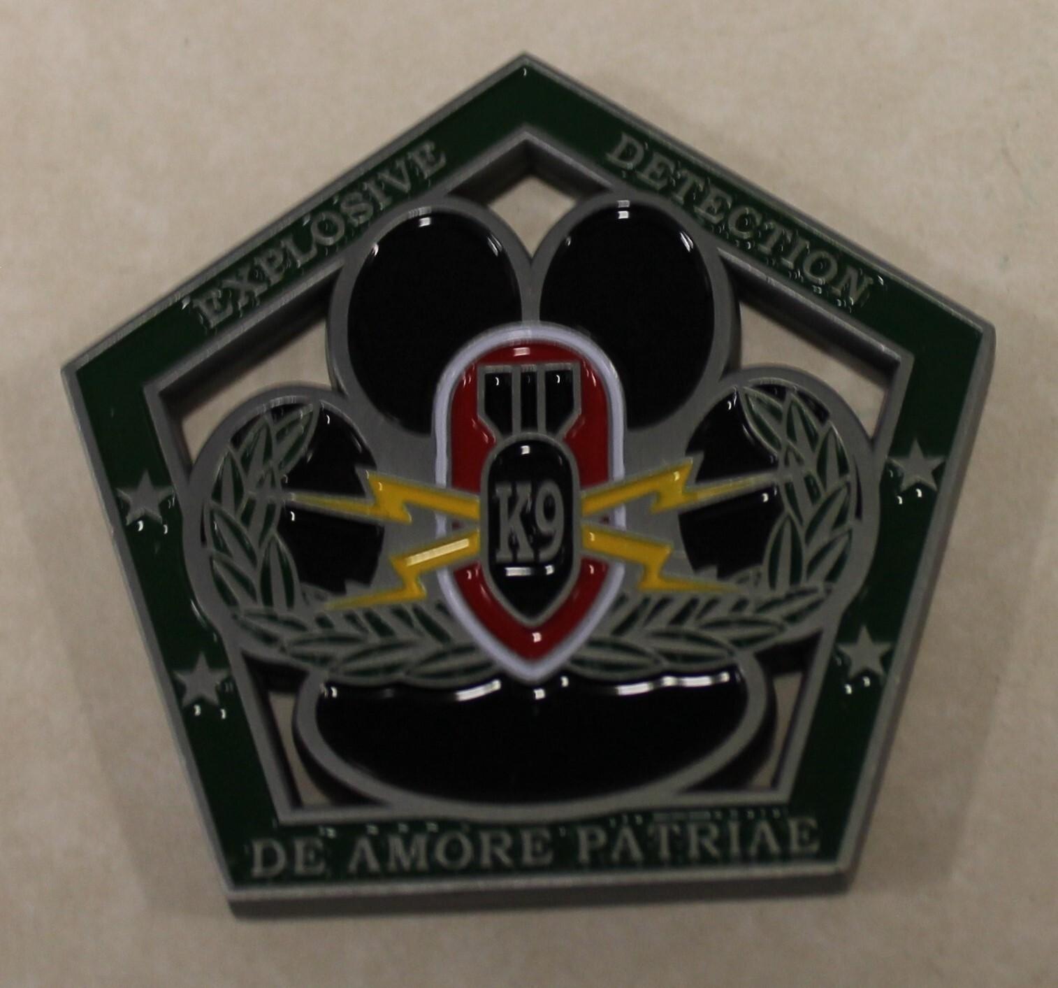 Central Intelligence Agency CIA Camp Peary K9 EOD AFETA Ser #'d ...