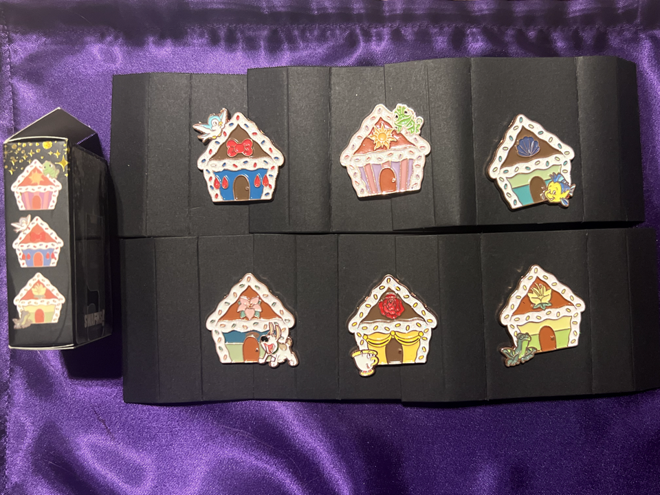 Full Set - Disney Princess Gingerbread House Blind Box - NEW | eBay