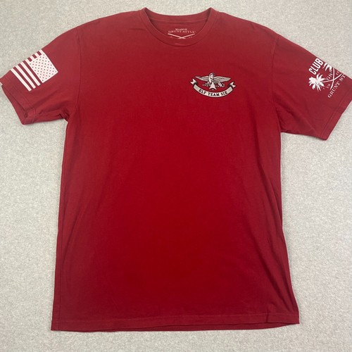 Grunt Style T Shirt Men XL Elf Team Six US Flag Christimas Short Sleeve ...