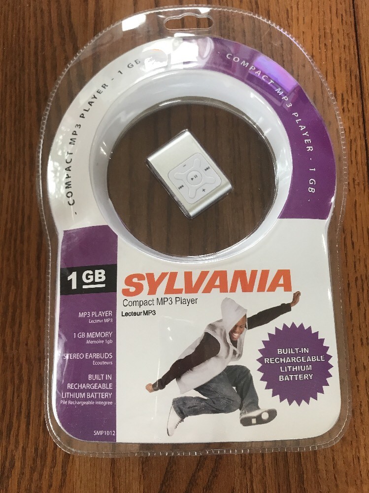 SYLVANIA 1 GB Clip Compact MP3 Player (Silver). NEW Ships N 24h | eBay
