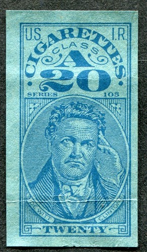 US Stamp - Cigarette Class A 20 cent Internal Revenue Tax Stamp | eBay