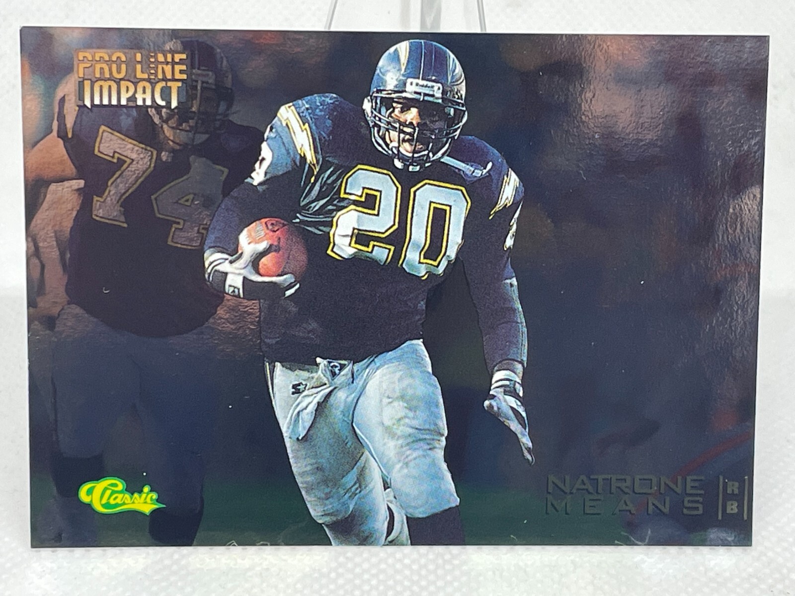 Natrone Means 1995 Classic Pro Line Impact #I-21 /4500 Insert | eBay