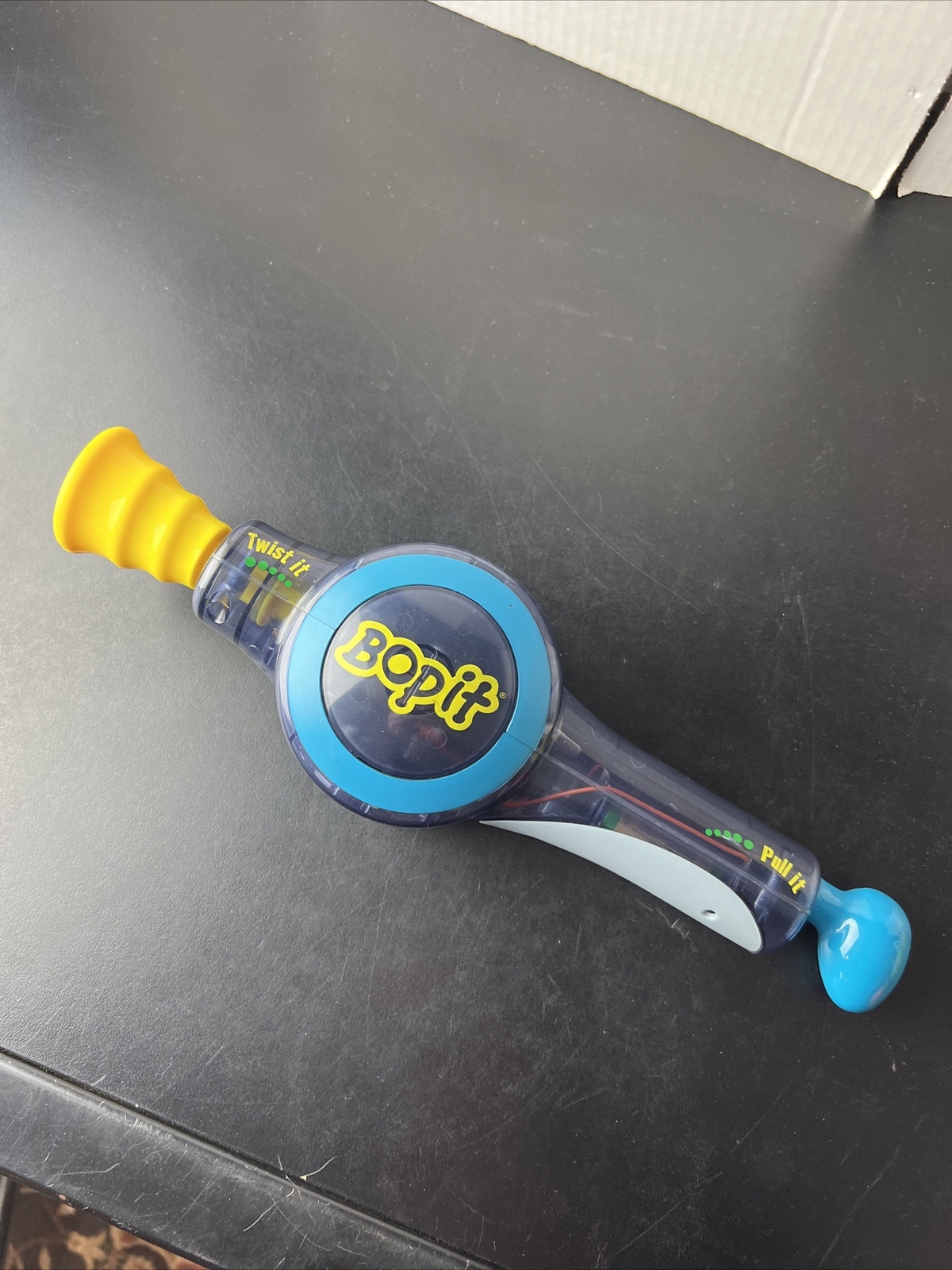 Original Bop It Hasbro Vintage 2002 Talking Handheld Game Clear ...