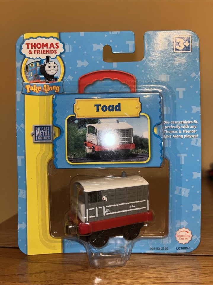 TOAD ! THOMAS FRIENDS TRAIN TAKE ALONG N PLAY 2006 DIECAST NEW ! | eBay