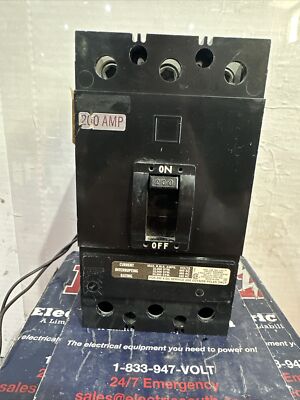 Square D Circuit Breaker KAL362001021 3 Pole 200 Amp 600 Volt W/ Shunt ...