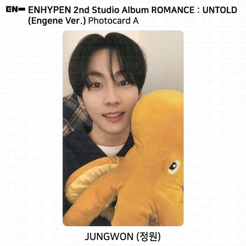 Enhypen 2nd Studio Album ROMANCE:UNTOLD Engene Ver Photocard Cover ...