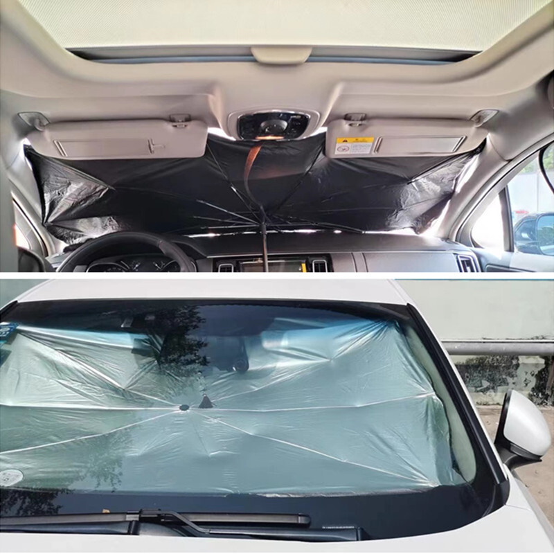 Car Portable Front Window Parasol Sun Protector Sunshade Windshield ...
