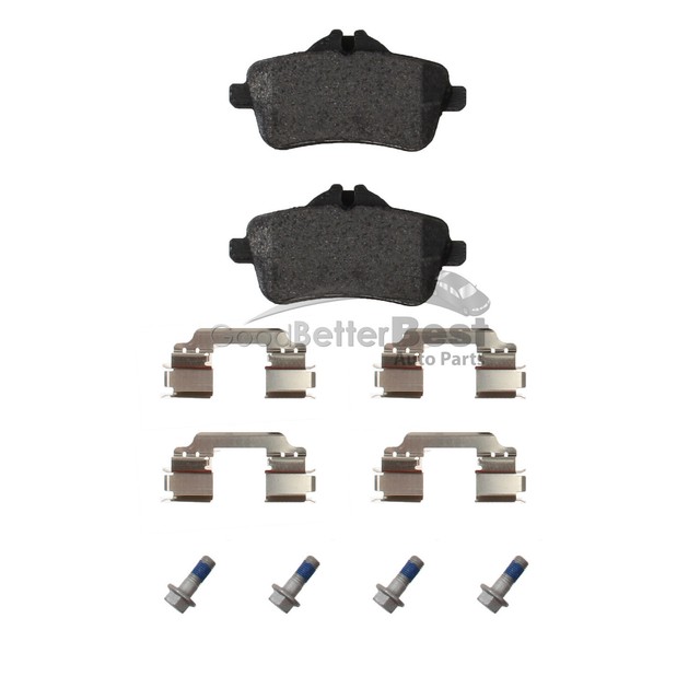 MERCEDES Hella-pagid Rear Disc Brake Pad Set 355020161 0074208620 for ...