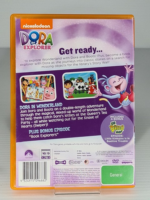 Dora The Explorer - Dora In Wonderland (DVD, 2014) for sale online | eBay