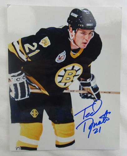 Ted Donato Signed Auto Autograph 8x10 Photo I | eBay