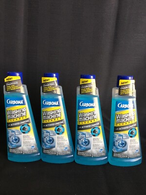 4-Pk Carbona Washing Machine Cleaner with Activated Charcoal, 8.4oz (P6 ...