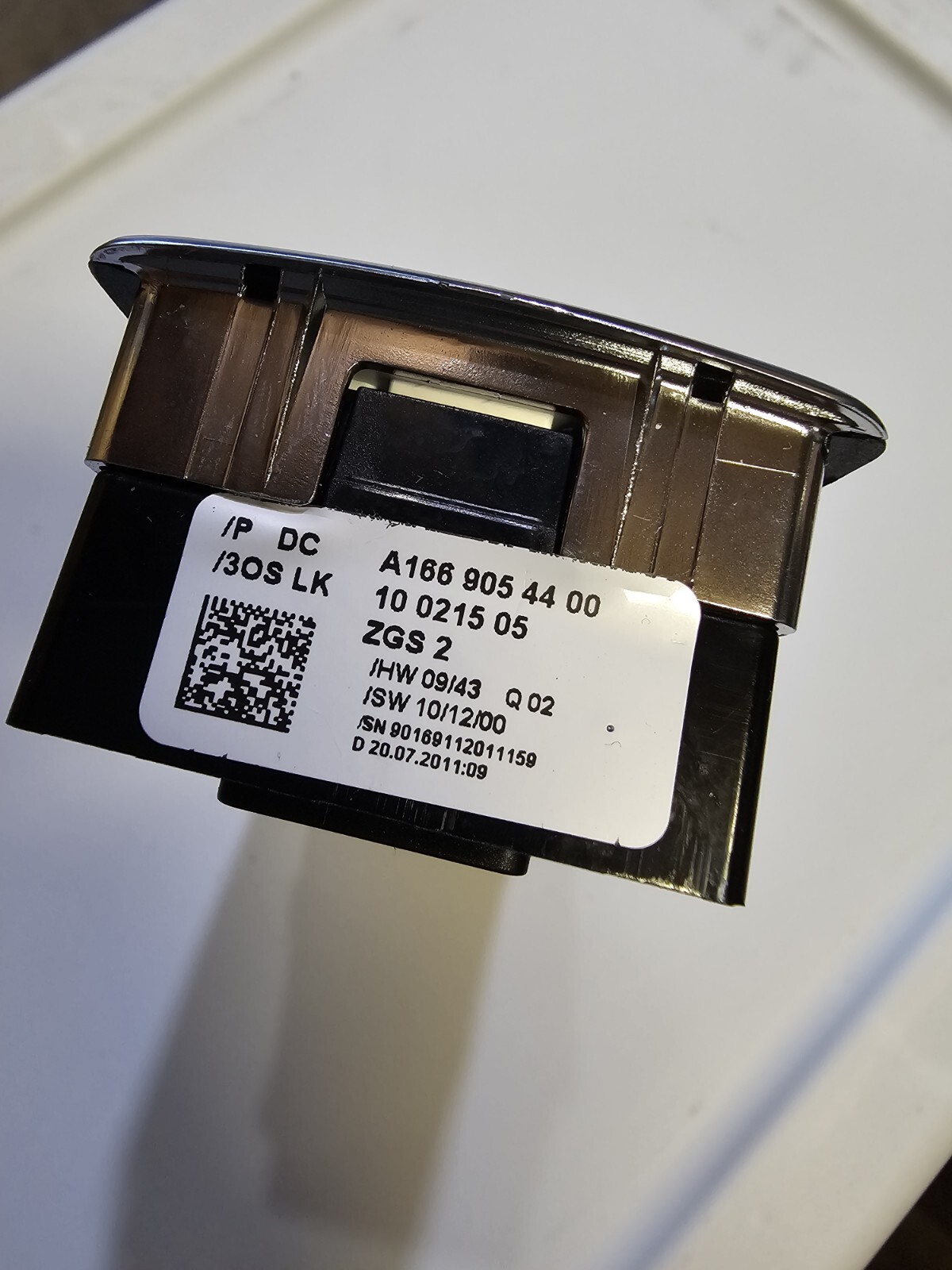 MERCEDES Ml GL W166 Master Power Window Switch A1669054400 OEM for sale ...