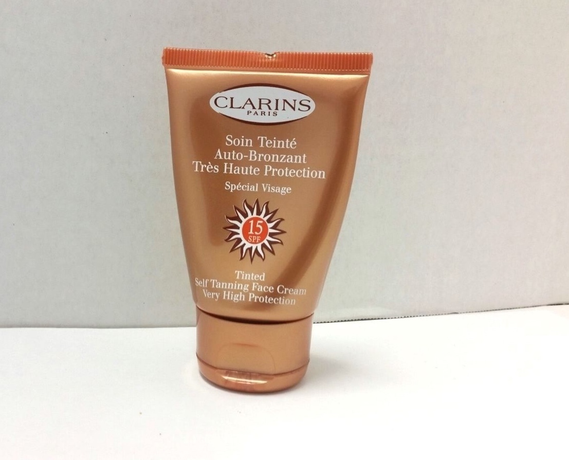 Clarins Tinted Self Tanning Face Cream V.H.P SPF 15 LOT L New No Box ...
