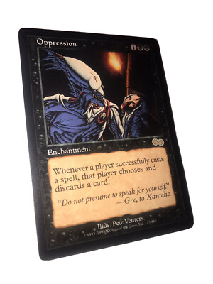 OPPRESSION X1 MAGIC MTG URZA'S SAGA NM UNPLAYED | eBay
