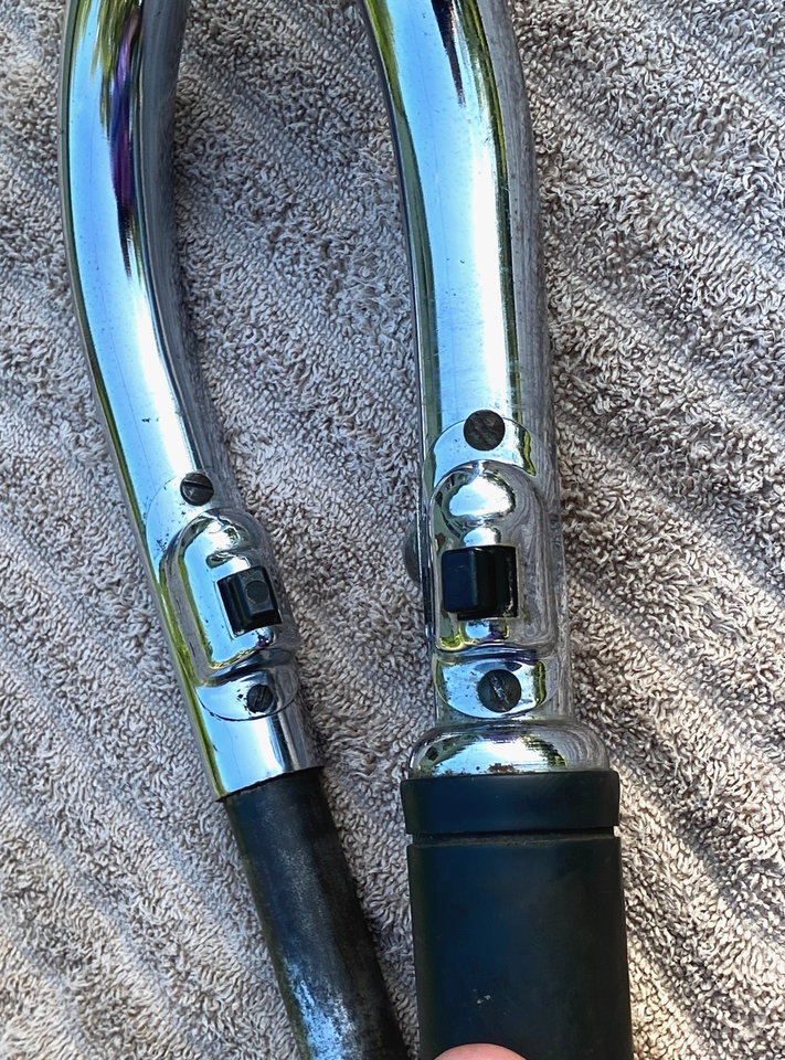 Panhead Handlebars w/ riser Shovelhead OEM FLH Harley Davidson | eBay