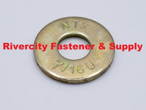 1/2" Extra Thick Heavy Duty Grade 8 USS Flat Washers 1/2 inch washer 1 ...