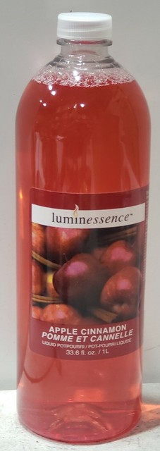 Luminessence 984734 Apple Cinnamon Liquid Potpourri, Red - 33oz for ...